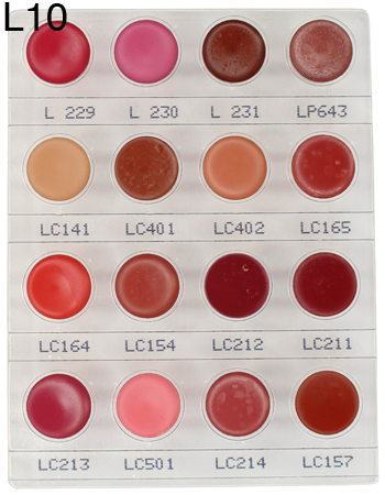 Kryolan Mini 16 Colour Lip Palettes